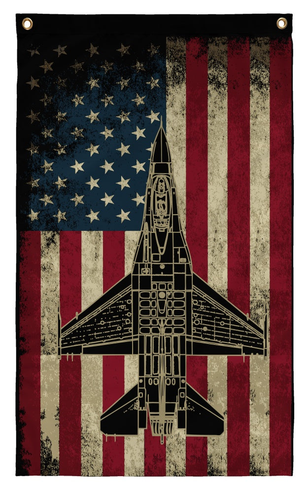 Fighter Jet Display Flag – Aircraft Mechanic Shirts.com